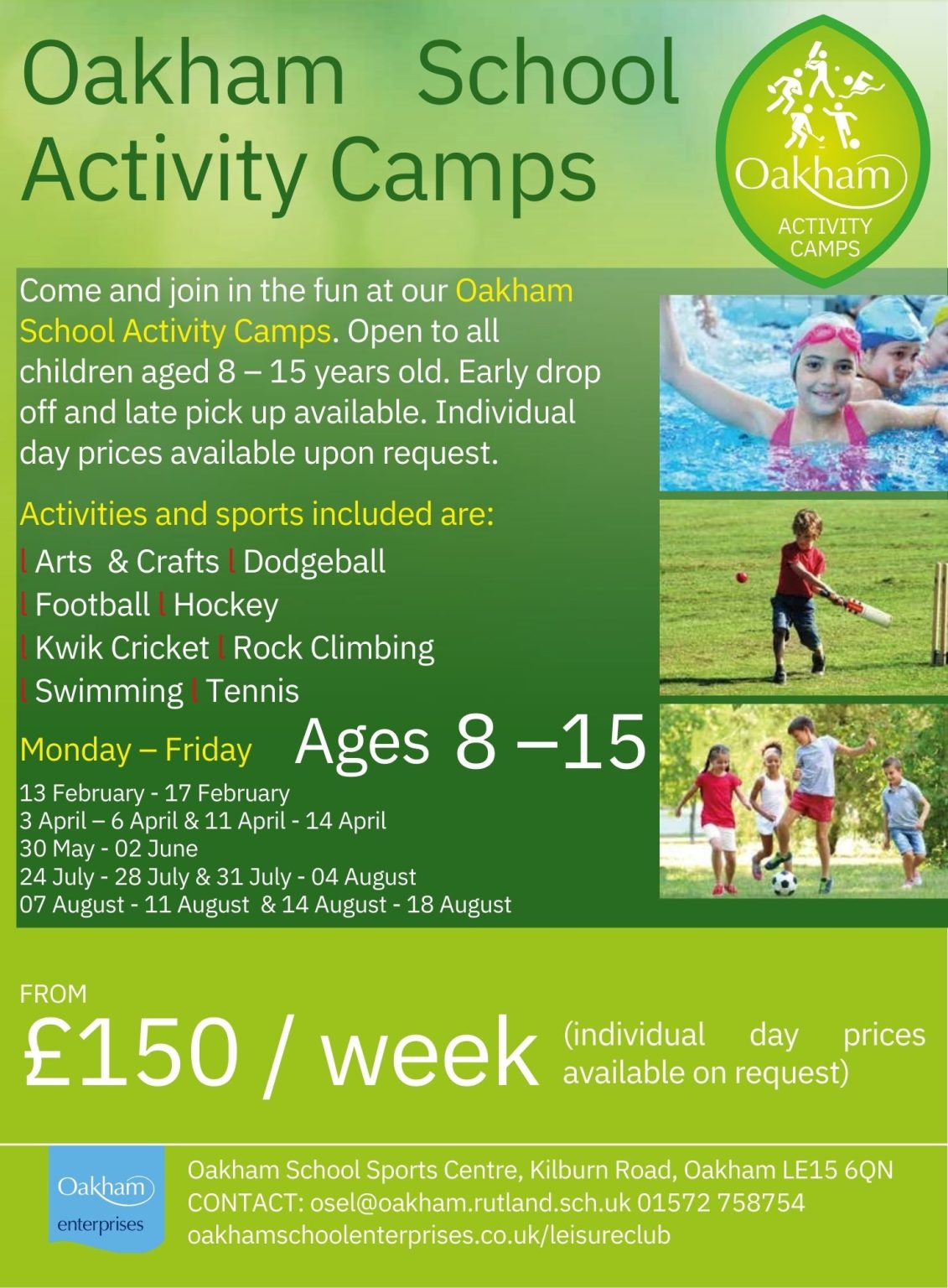 Badminton Classes – Oakham School Enterprises Ltd