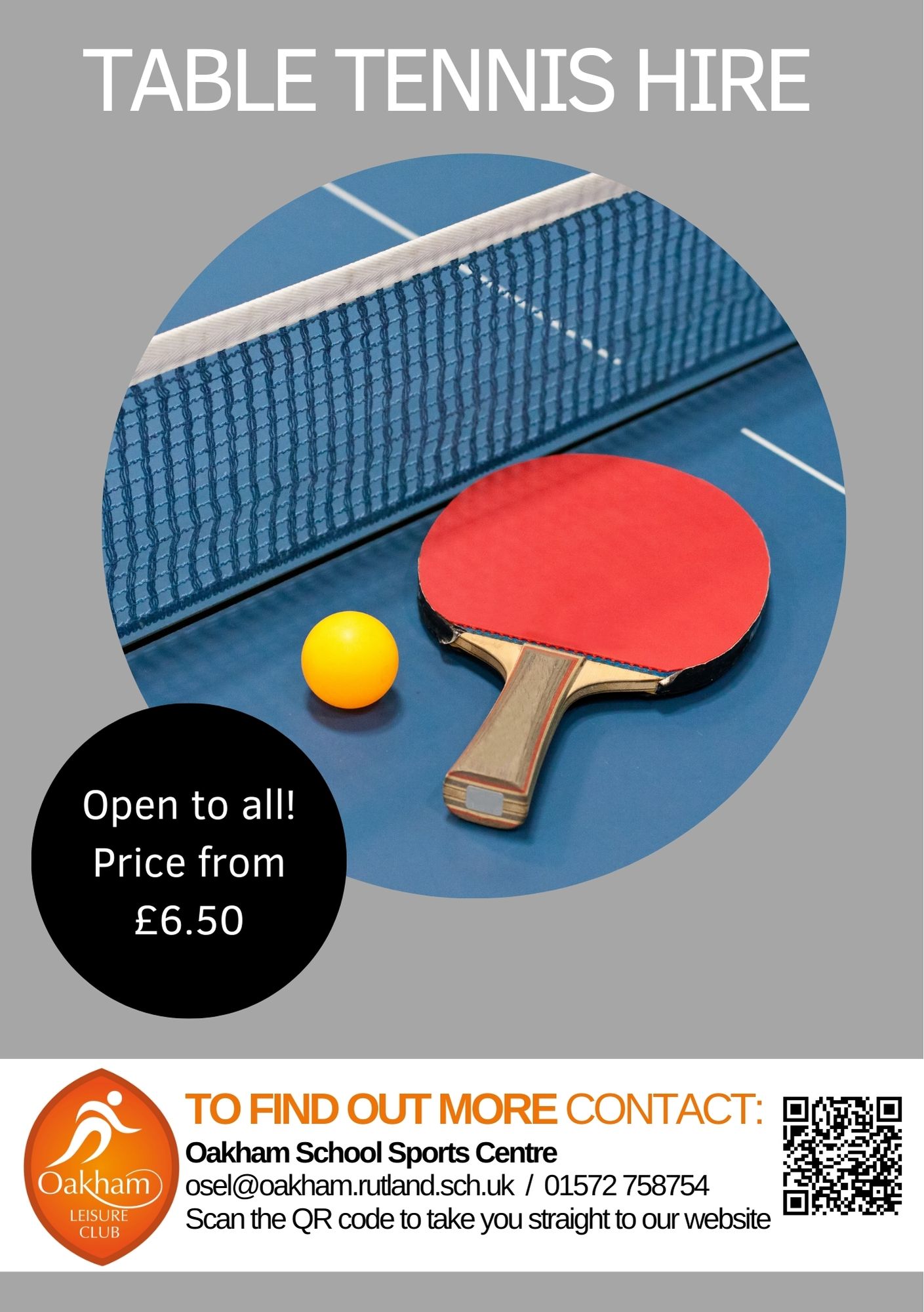 Racket and Paddle Sport Hire – Oakham School Enterprises Ltd